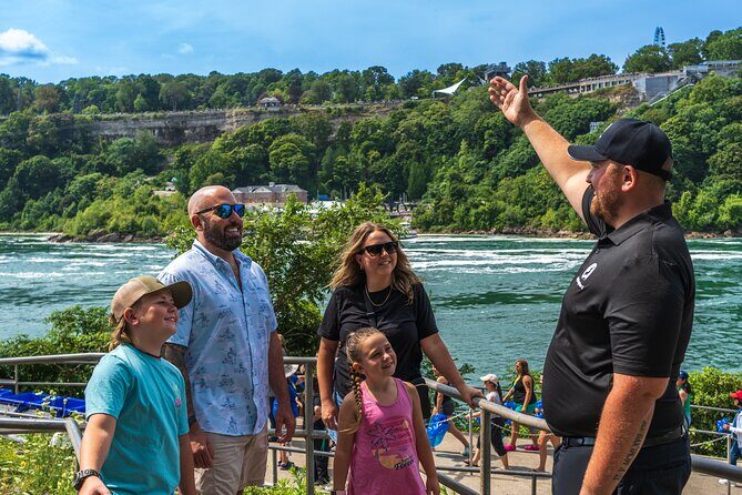 Niagara Falls: USA + Canada Tour with Cave, Boat Ride and Lunch - Exploring Goat Island and Luna Island