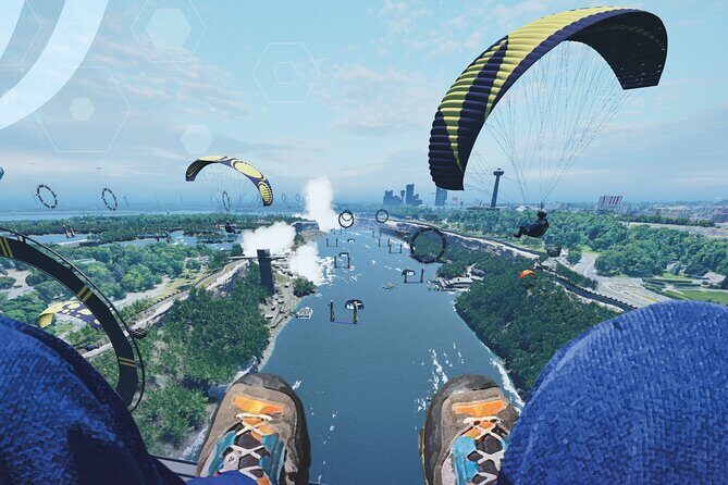 "Niagara Virtual" Parasailing Adventure in VR! - A Detailed Look at the "Niagara Virtual" Parasailing Experience