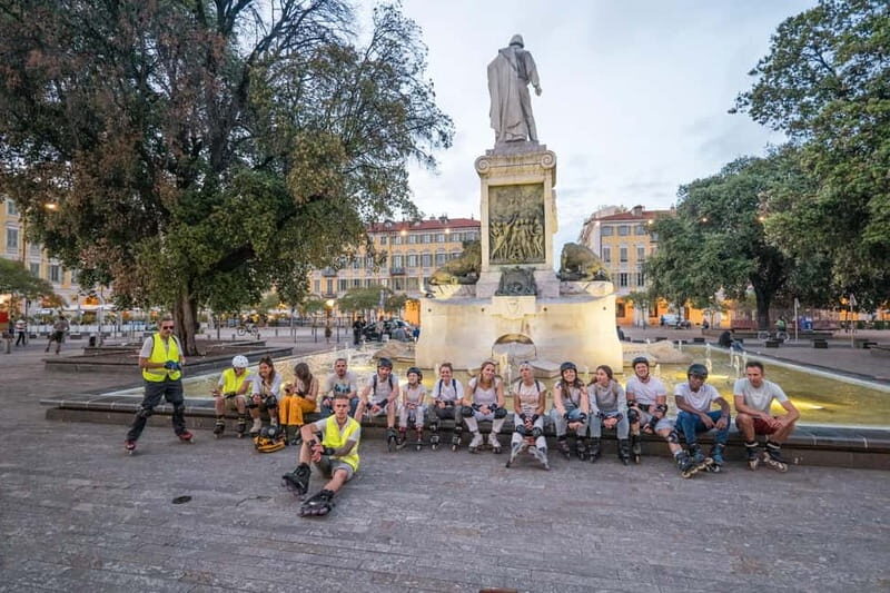 Nice En Roller: Sunset tour with local food and music! - Starting Point and Safety Briefing
