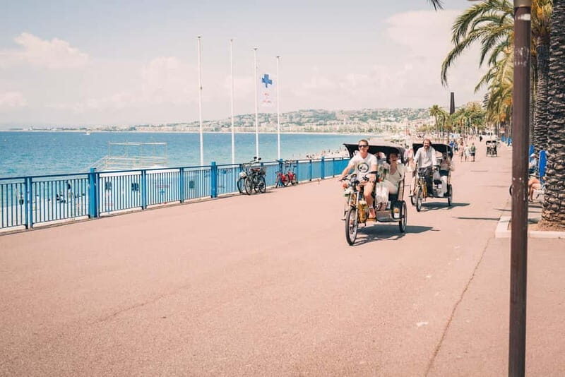 Nice: Family city tour by bicycle Electric cab (4 comfort seats) - Nice: Family City Tour by Bicycle Electric Cab (4 Comfort Seats)