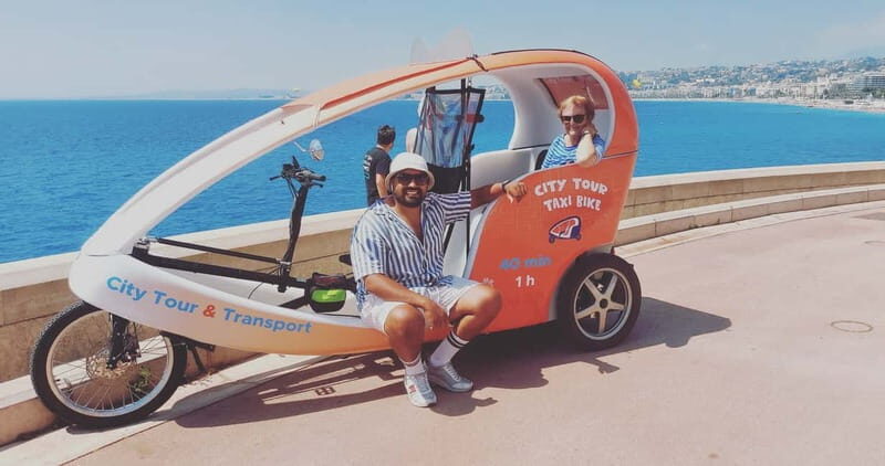 Nice : Visite guidée privé 40min en pouss pouss électrique. - A Quick Look at the Nice Private Pedicab Tour