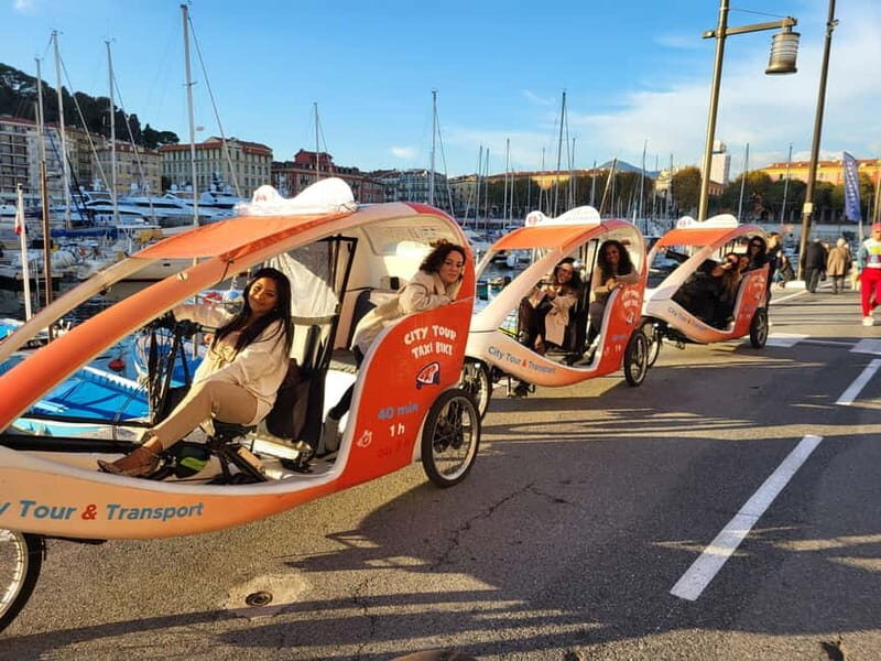 Nice : Visite privé 1H en Vélotaxi avec un guide local. - An In-Depth Look at the Velotaxi Experience in Nice