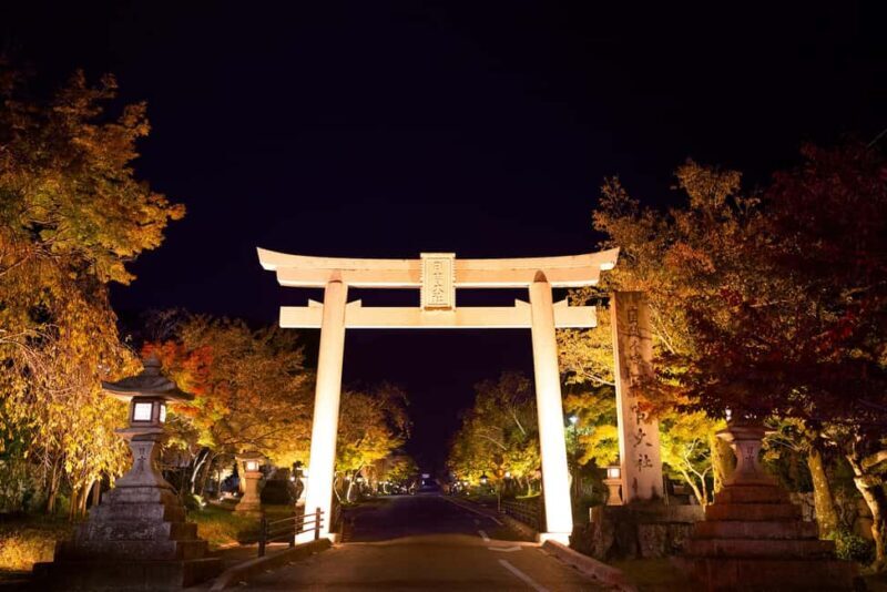 Night Gagaku Concert at Hiyoshi Taisha Shrine - Key Points
