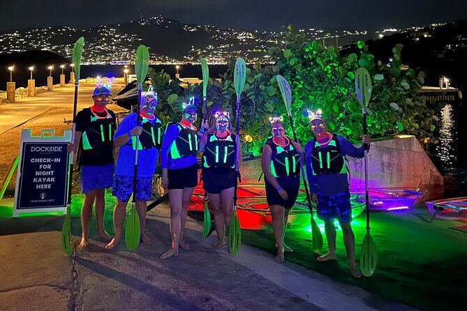 Night Kayak Tour St. Thomas - Westin Frenchman's Reef - Key Points