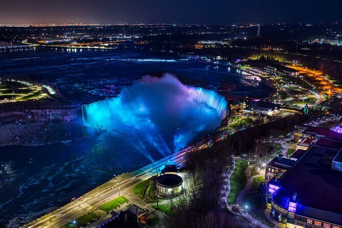 Night on Niagara Small Group Tour with Power Station Light Show - FAQs