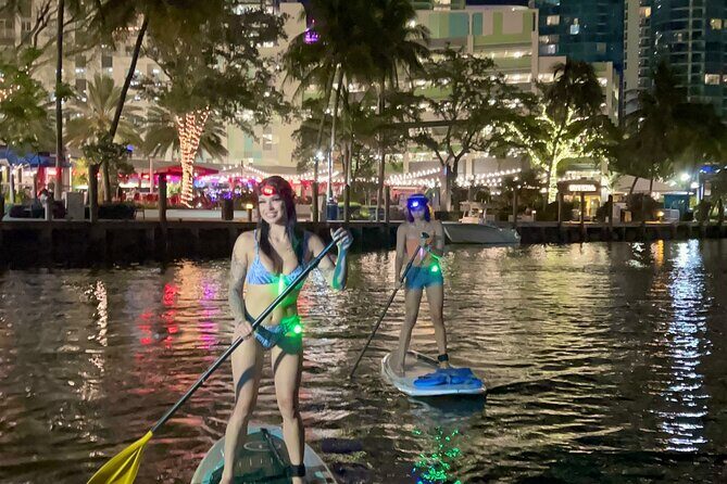 Night on Paddleboard Under the Lights Experience in Fort Lauderdale - FAQs