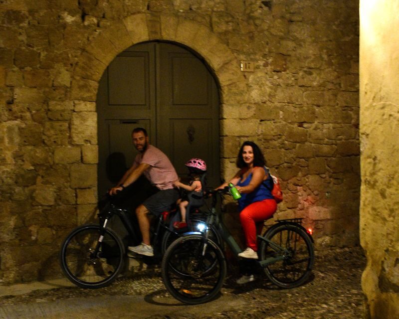 Night Rhodes: old town Gastro e-bike tour with drink & meze - A Detailed Look at What the Tour Offers