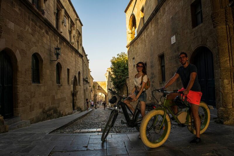 Night Rhodes: old town Gastro e-bike tour with drink & meze - Authenticity & Authentic Experiences