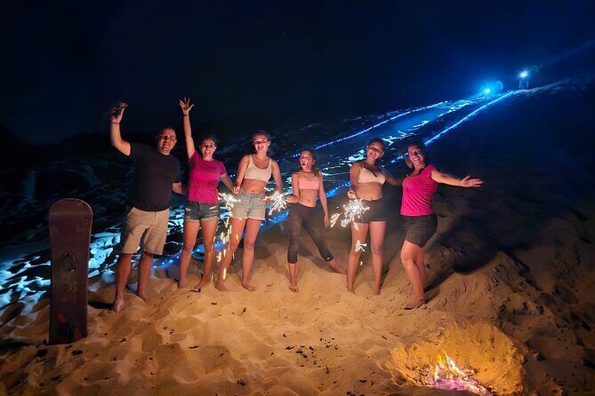 Night Sandboarding at Sunset and Under the Stars or Full Moon - Key Points