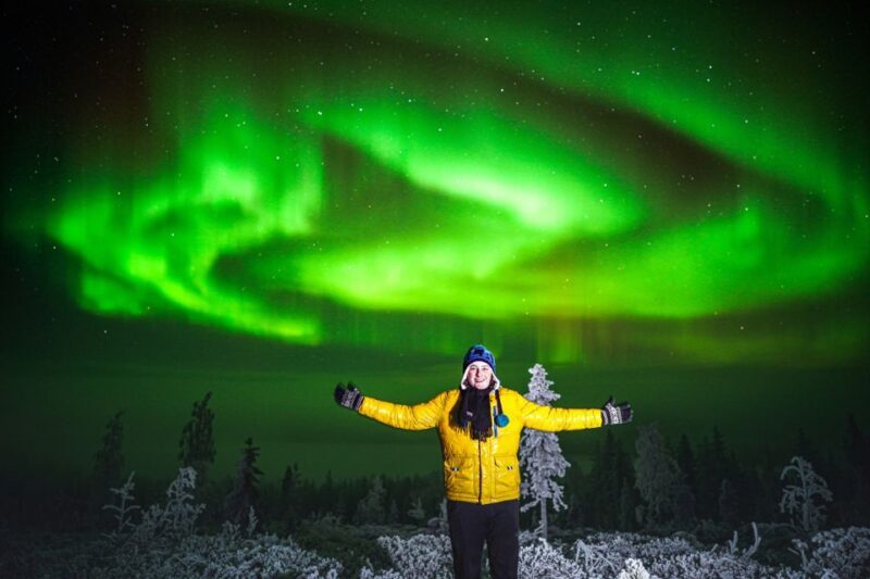 Night Snowshoeing Adventure under the Northern Lights - Key Points