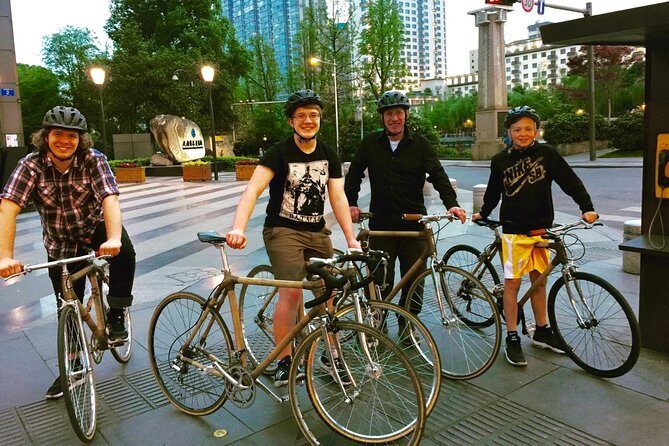 NIGHT TOUR on a Bamboo Bicycle - plus Taste Local Snacks at Food Alley - Discover Chengdu by Bicycle and Taste Its Flavors in a Night Tour