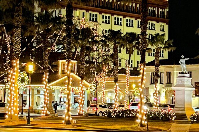 Nights of Lights Private Electric Golfcart Tour up to 7 People - The Sum Up