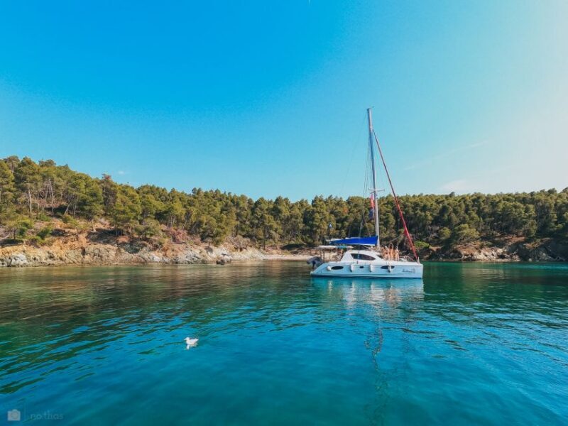 Nikiti: Private Catamaran Day Cruise with Open Bar - Key Points