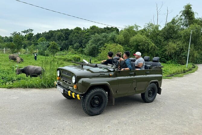 Ninh Binh Army Jeep see Highlight Start From Hanoi By Limousine - Key Points