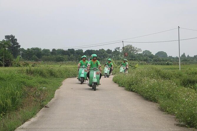 Ninh Binh Vespa Start from Hanoi + Boat + Villages +Rice Paddies - In Closing