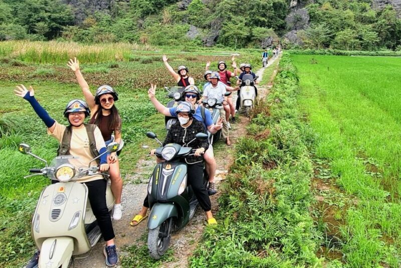 Ninh Binh Vespa Tours from Hanoi: Vespa + Boat + Daily Life - The Sum Up