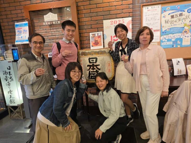 Nishinomiya: Shrine, traditional sake brewery, sake tasting, and Rokkakudo - Key Points