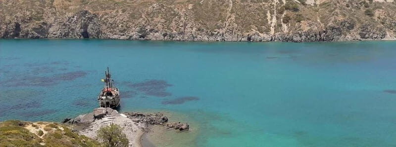 Nisyros, Saint Antonios & Yali Pirate Cruise with BBQ lunch - First Stop: Saint Antonios Island