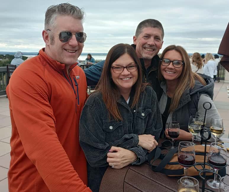 NON BUS BRYS Estates FROSE' Traverse Old Mission Wine Tour - Key Points