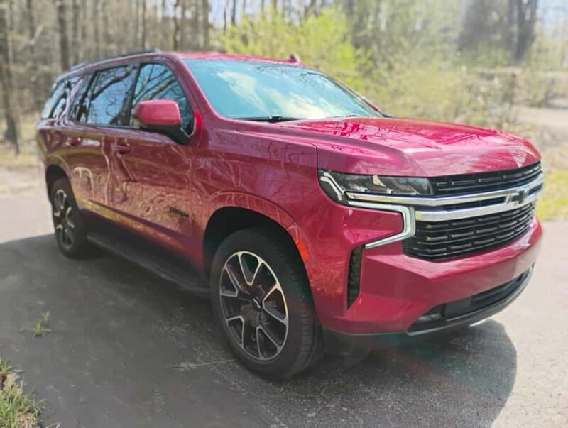 NON BUS Wine Tour in a Cherry Red Chevy Tahoe RST - An In-Depth Look at the Experience