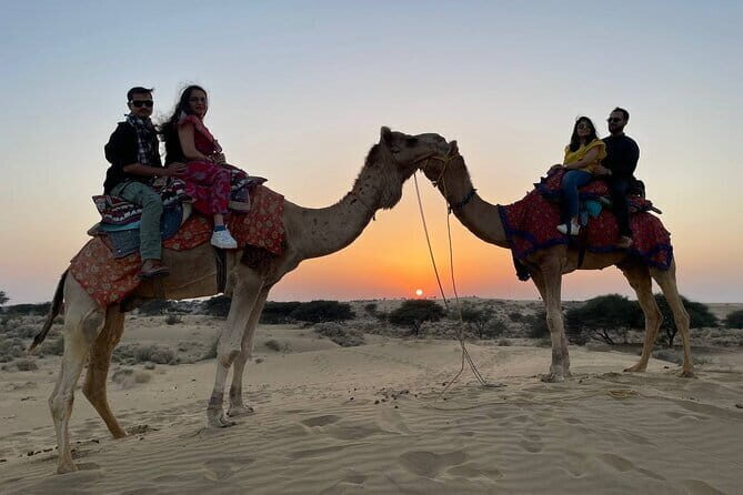 Non Tourist Desert Camel Safari And Night Stay Under The Stars - Key Points