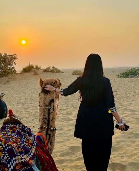 Non Touristic Overnight Sand Dunes Tour with Camel Safari. - A Genuine Look at Rajasthan’s Nighttime Dunes Adventure