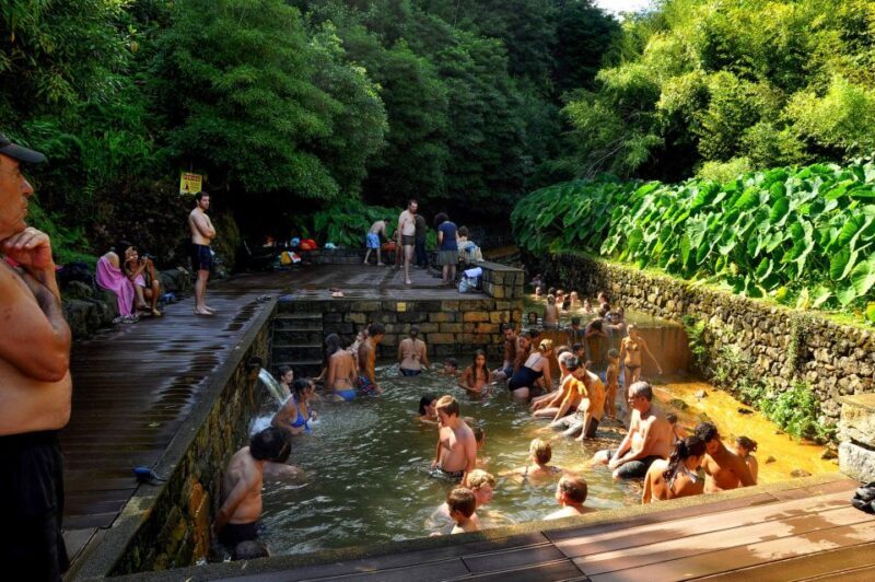 Nordeste: Waterfall, Hot Spring and Viewpoints Full-Day Tour - Lunch in Povoação
