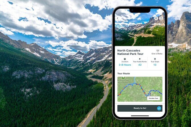 North Cascades National Park Self-Guided Audio Tour - Diablo Lake – A Must-See Beauty Spot
