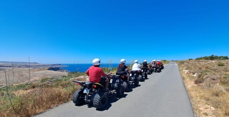 North Malta: Quad Bike Tour with Scenic Land, Sea & Swimming - The Itinerary: A Mix of Land, Sea, and Views