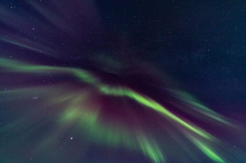 Northern Lights in Mini Bus, Photos, Hot Cocoa and Pastries - Comfort and Convenience