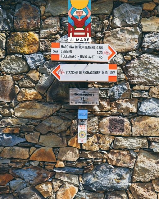 Not always the same! Cinque Terre unknown.. - What’s included and what’s not?