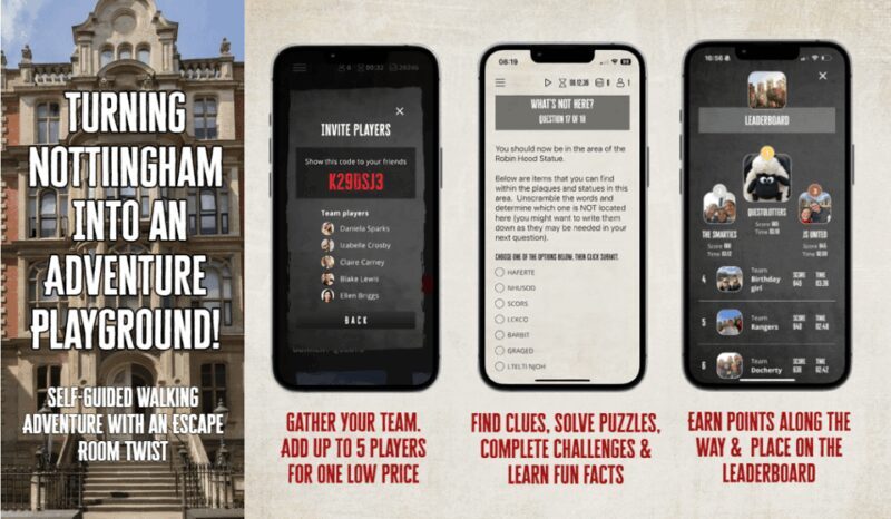 Nottingham: City Walking Tour & Exploration Game - Key Points