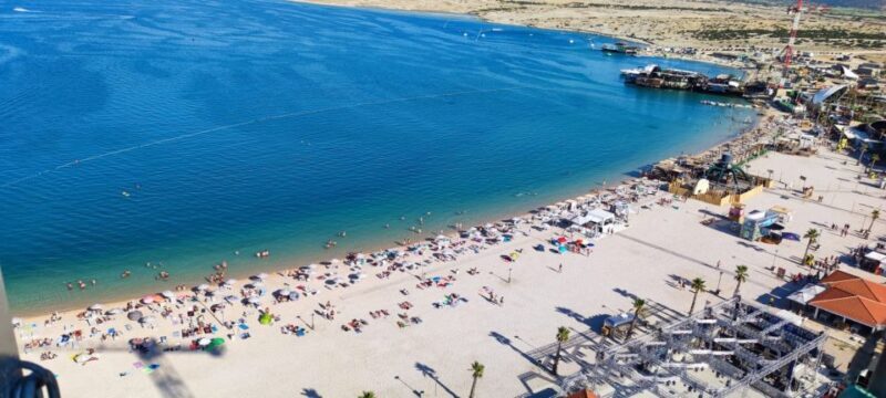 Novalja: Bungee Tower Ticket with Zrce Beach Panoramic Views - Key Points