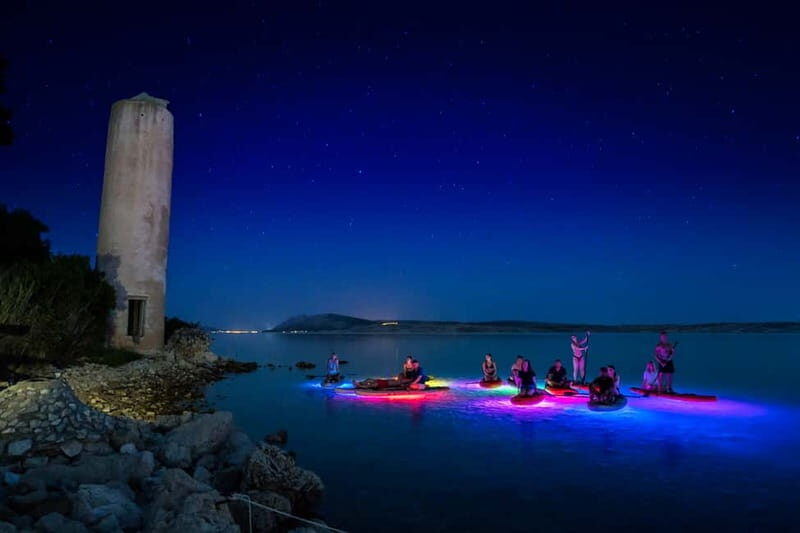 Novalja: Glowing Standup Paddleboard Guided Night Tour - What Is the Glowing SUP Night Tour All About?