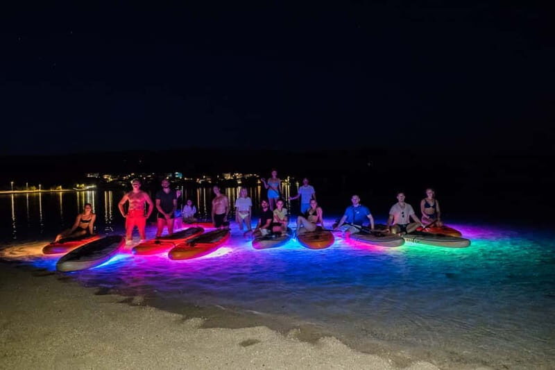 Novalja: Glowing Standup Paddleboard Guided Night Tour - Experience Quality & Traveler Feedback