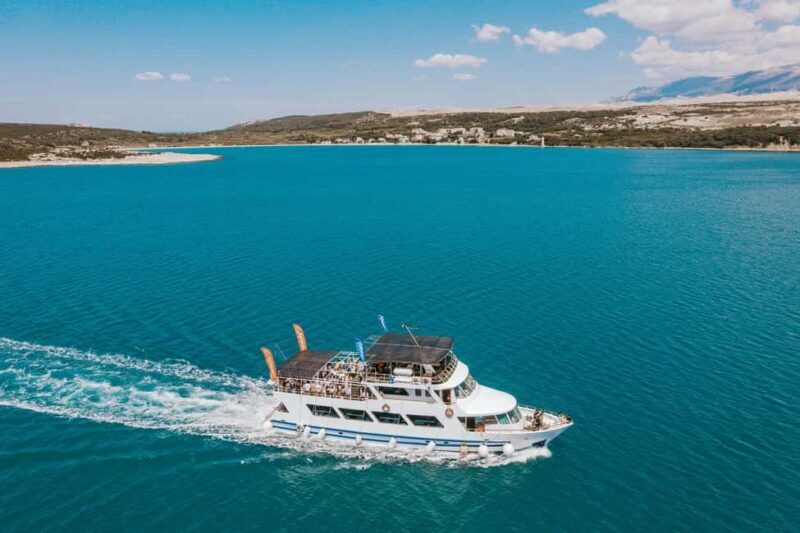 Novalja: Zre Beach Party Boat FESTINI with Unlimited Drinks - Key Points
