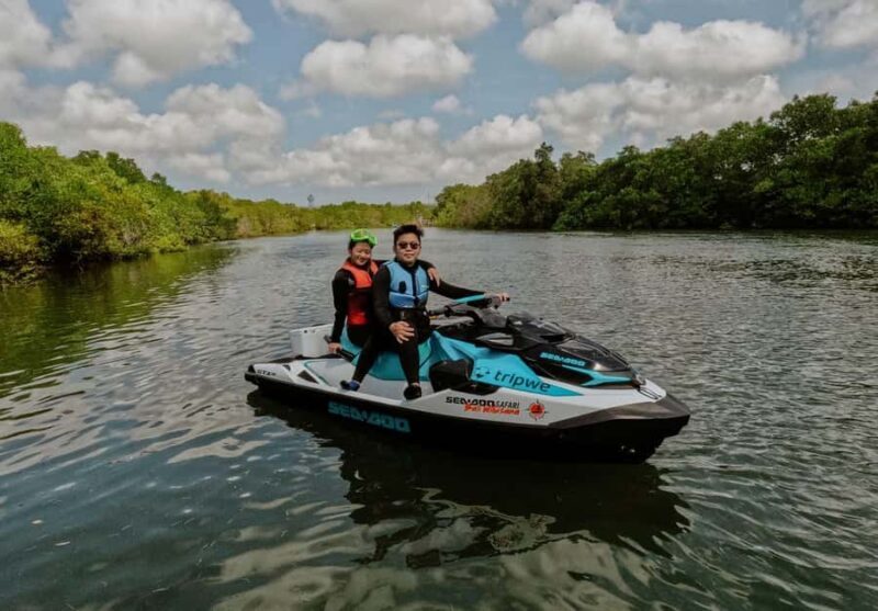 Nusa dua: Bali Jetski through Sea bridge/toll and Mangrove - Key Points