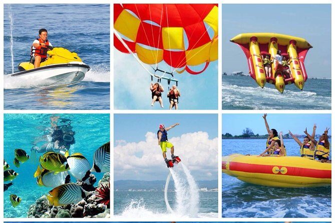 Nusa Dua Beach Activity "Ocean walker,Parasailing Adventure & Banana Boat" - Key Points