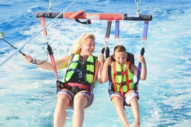 Nusa Dua Parasailing, Jetsky and Uluwatu Sunset Kecak Fire Dance - Key Points