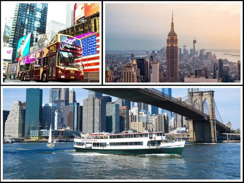 NYC Bundle: Empire State, Big Bus Tour, & Circle Line Cruise - Introduction