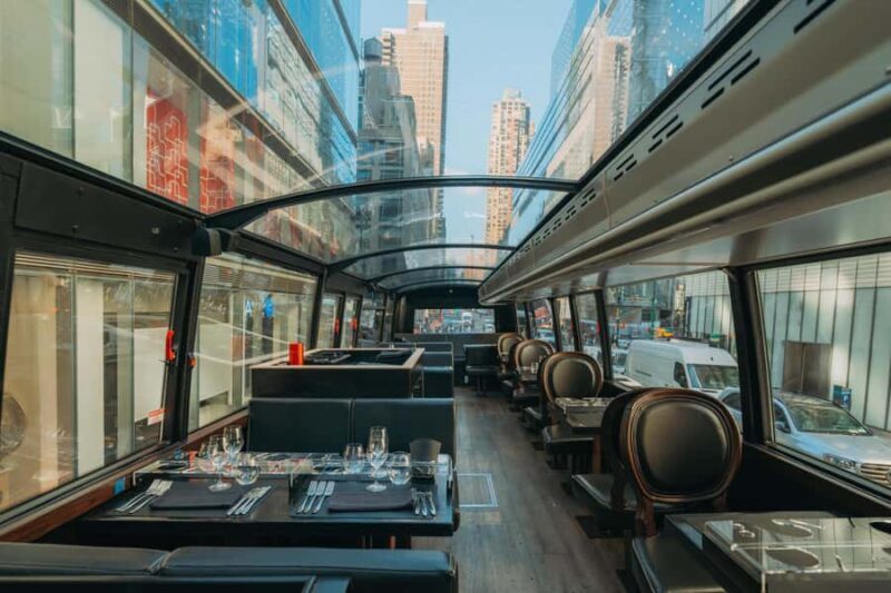 NYC Bustronome Gourmet Sightseeing Dinner Tour Panoramic Bus - Insights from Guest Reviews