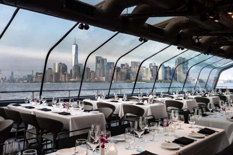 NYC: City Cruises Luxury Brunch, Lunch or Dinner Cruise - An Elegant Look at New York from the Water