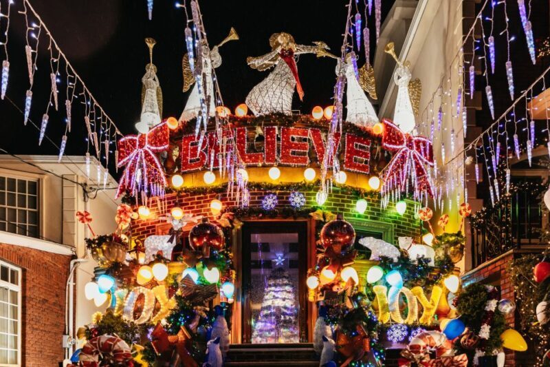 NYC: Dyker Heights Christmas Lights & Skyline View Bus Tour - A Behind-the-Scenes Look at the Tour Itinerary