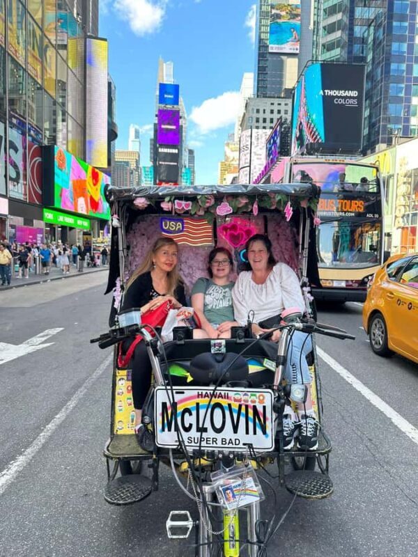 NYC Pedicab Tour: Central Park, Rockefeller, Times Square - The Value and Practical Considerations
