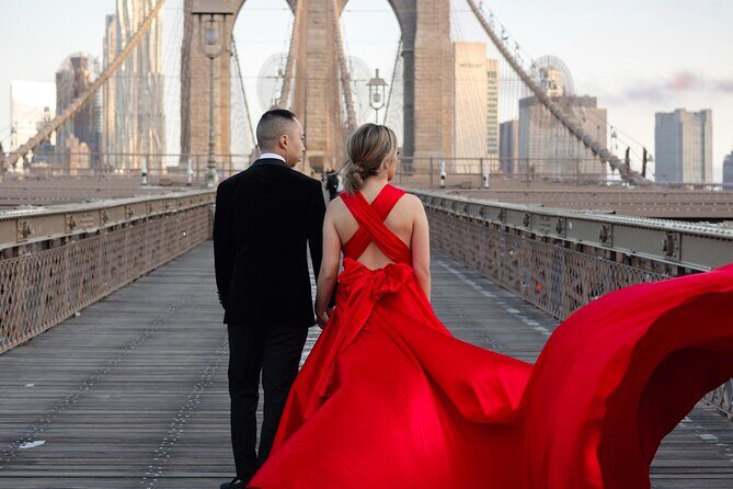 NYC: Private Photoshoot in a Handmade Flying Dress - The Sum Up