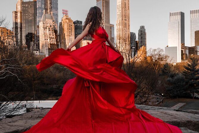 NYC: Private Photoshoot in a Handmade Flying Dress - FAQs