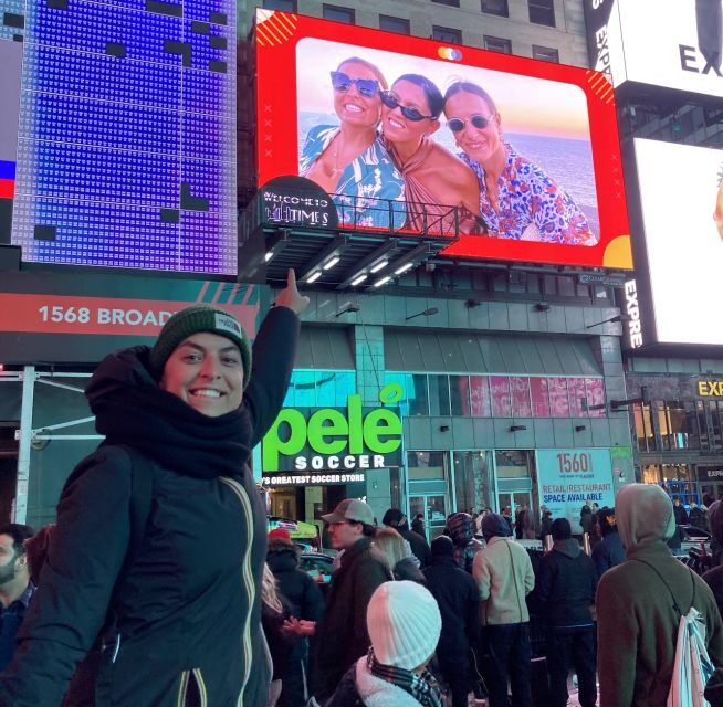 NYC: See Yourself on a Times Square Billboard for 24 Hours - The Sum Up