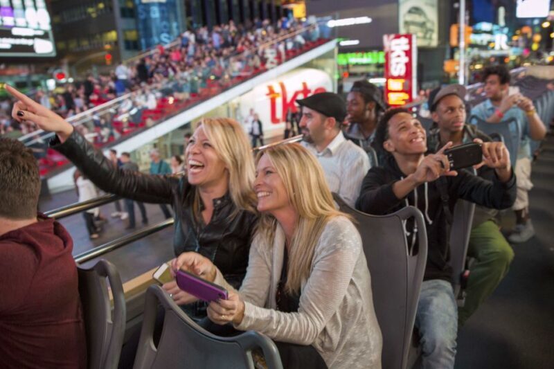 NYC: Sightseeing Night Tour by Open-Top Bus with Live Guide - Who Should Consider This Tour?