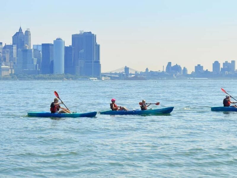 NYC: Sunset Kayak Tour Next to the Statue of Liberty - Key Points