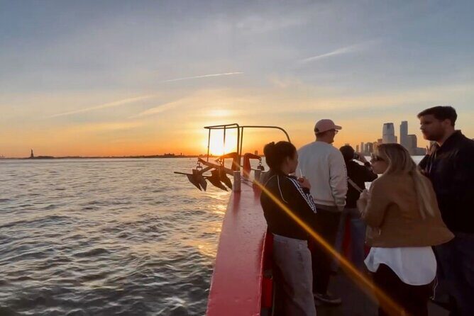 NYC Sunset, Music & Statue of Liberty Sightseeing Cruise - Key Points